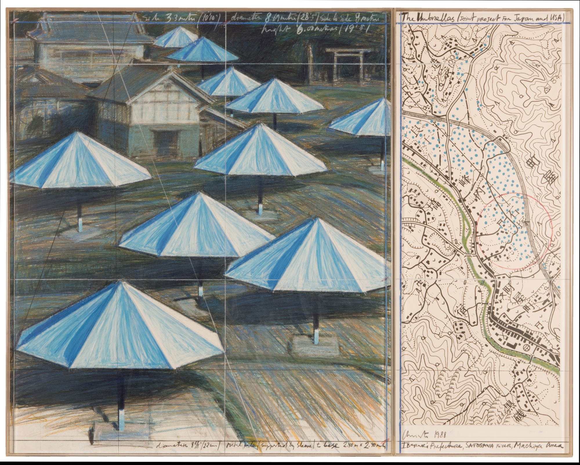Christo | The Umbrellas (Joint Project for Japan and USA) | MutualArt