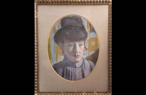 Jean Puy | Portrait of a woman with a bun | MutualArt