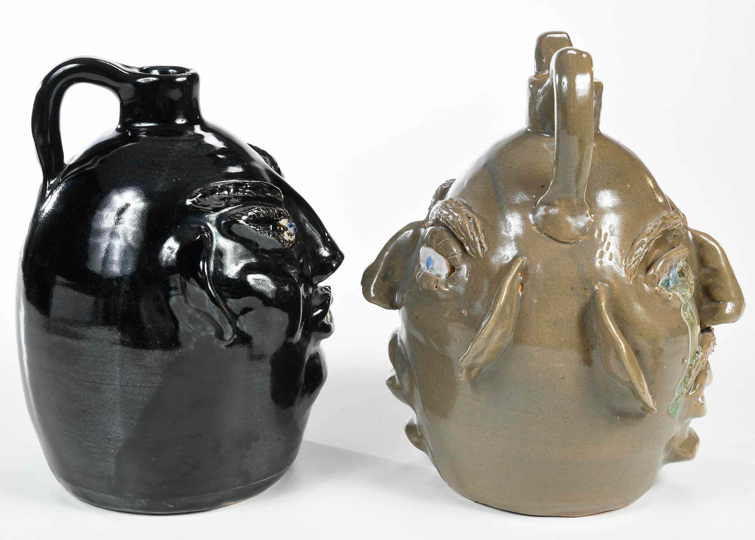 Jerry Brown | TWO FACE JUGS | MutualArt