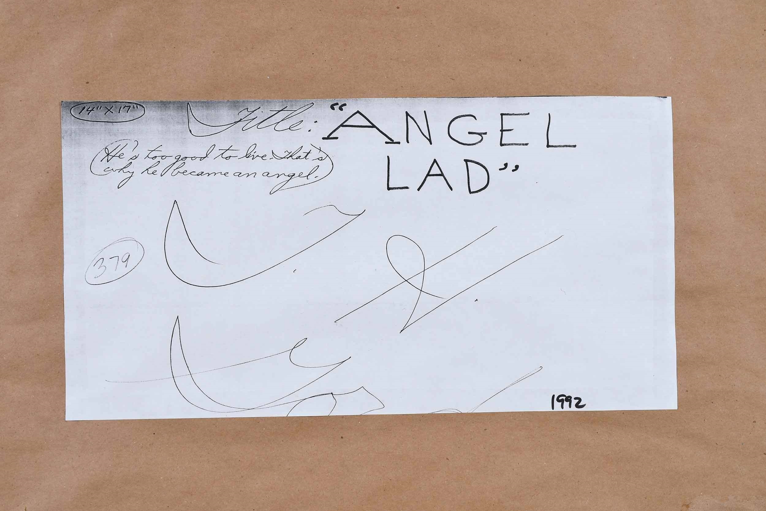 Ted Gordon | Portrait, Angel Lad | MutualArt