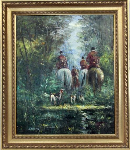 Xavier Rabous | Par force hunt | MutualArt