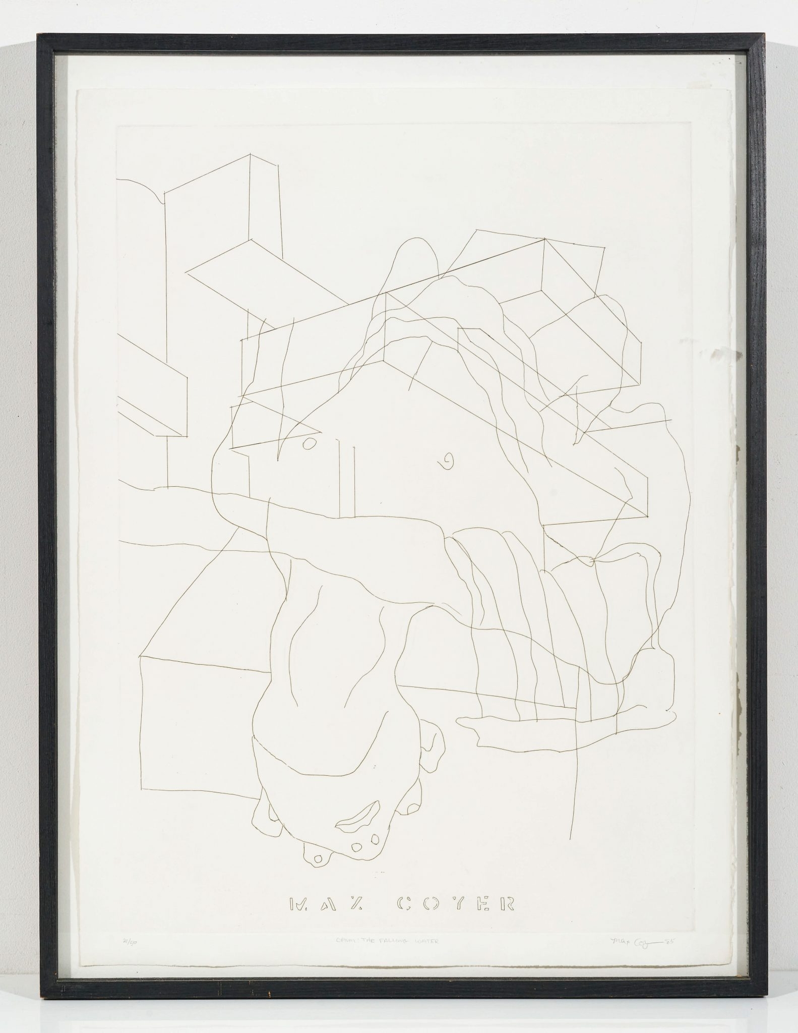 Max Coyer | Opium the Falling Water (1985) | MutualArt