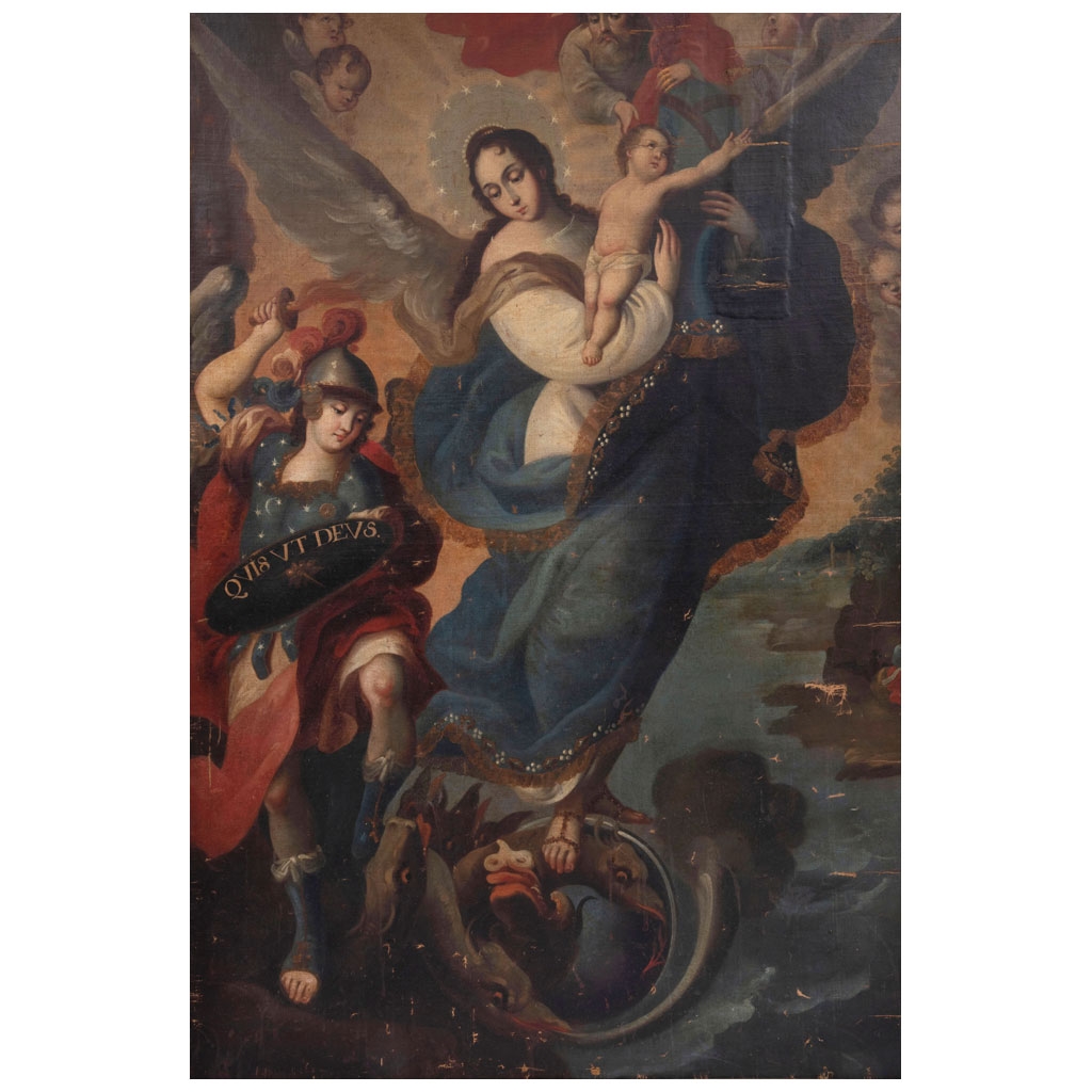 Mexican School, 18th Century | VIRGEN DEL APOCALIPSIS | MutualArt