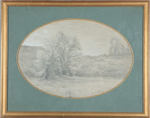 Francois-Auguste Ravier | Paysage aux alentours de Crémieux | MutualArt