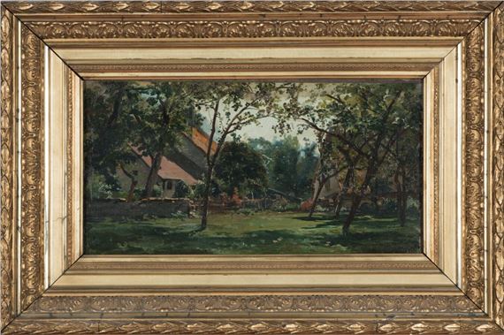 Louis Guy | Les fermes au printemps | MutualArt