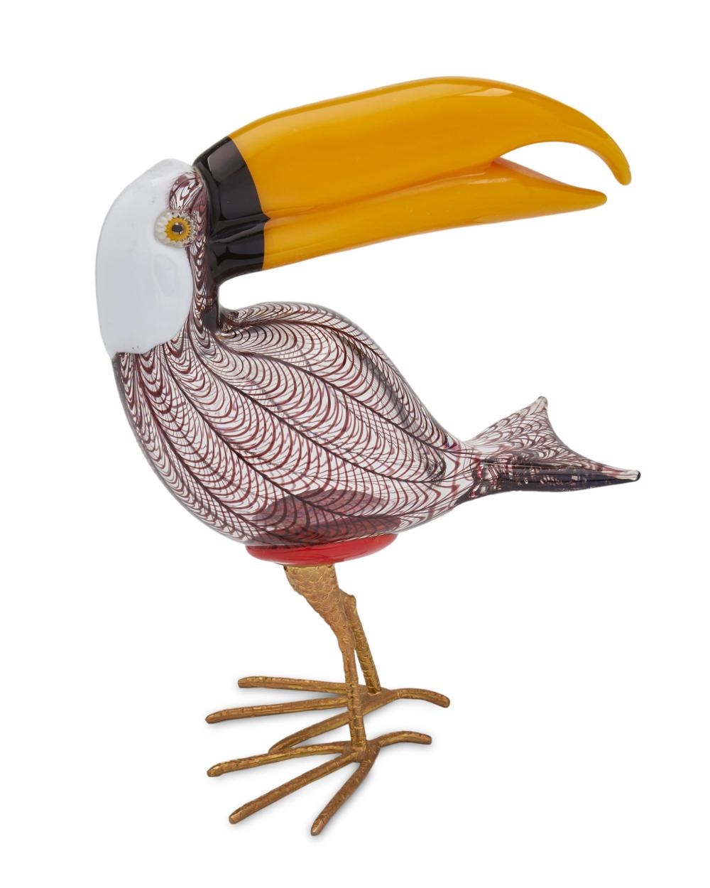Licio Zanetti | A Murano glass toucan | MutualArt