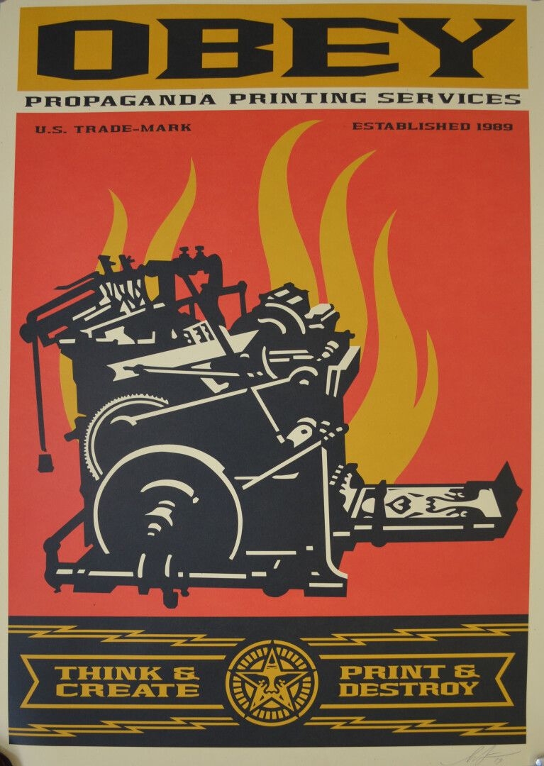 Shepard Fairey | OBEY PROPAGANDA SERVICES | MutualArt