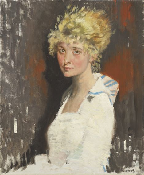 William Orpen | Lady Marriott (1921) | MutualArt