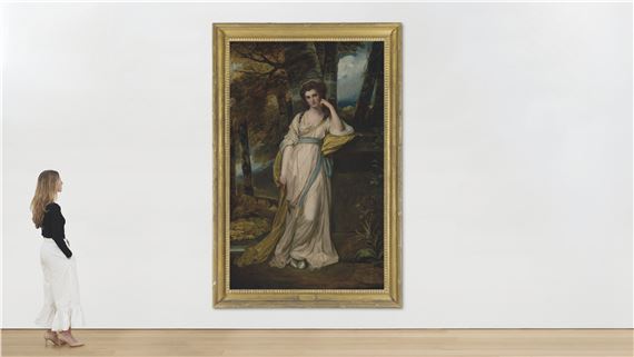 George Romney | Portrait of Mrs Deborah Jemima Maxwell (1755-1789 ...
