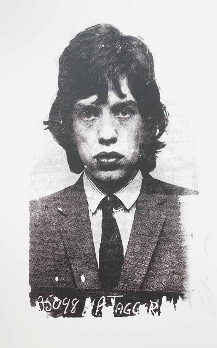 Marcin Cybulski | Mick Jagger mugshot | MutualArt