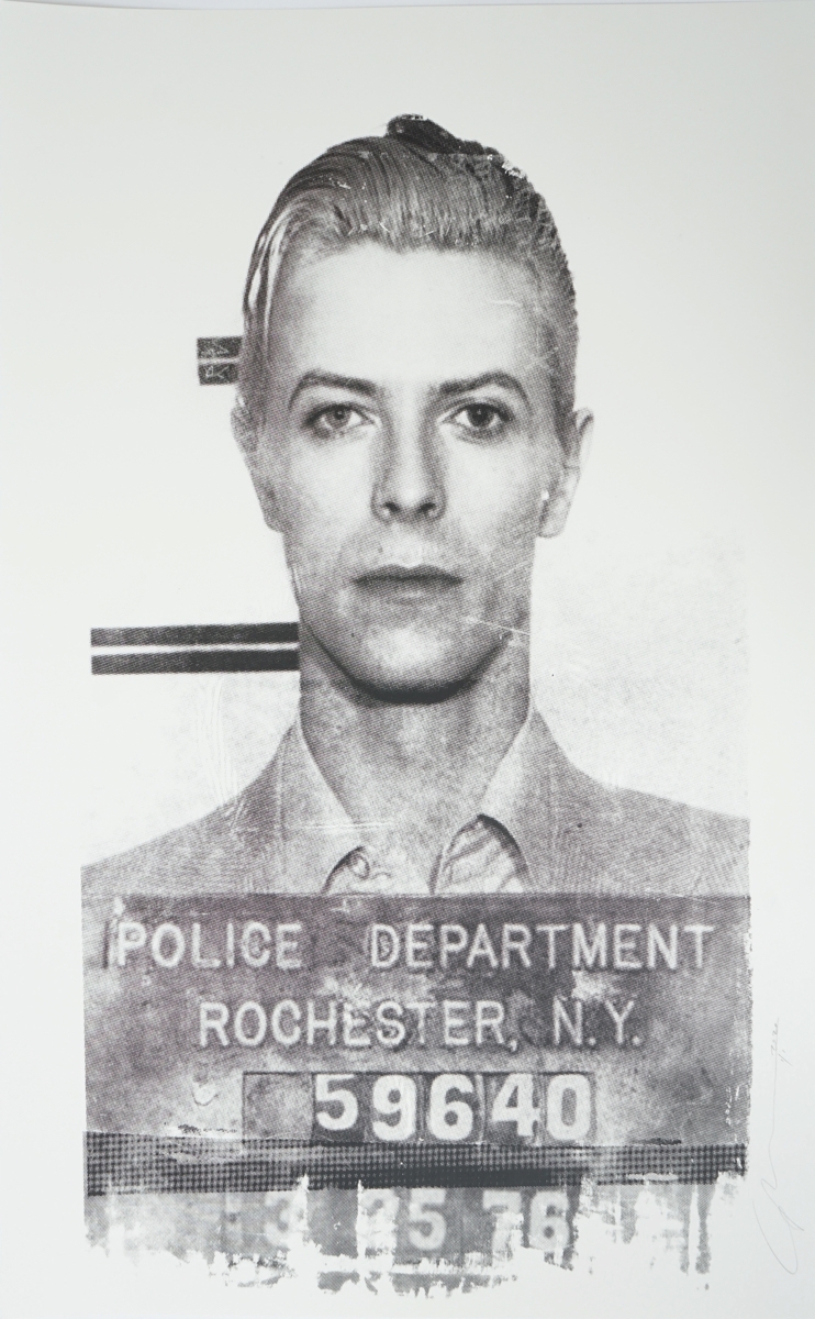 Marcin Cybulski | David Bowie mugshot (2020) | MutualArt