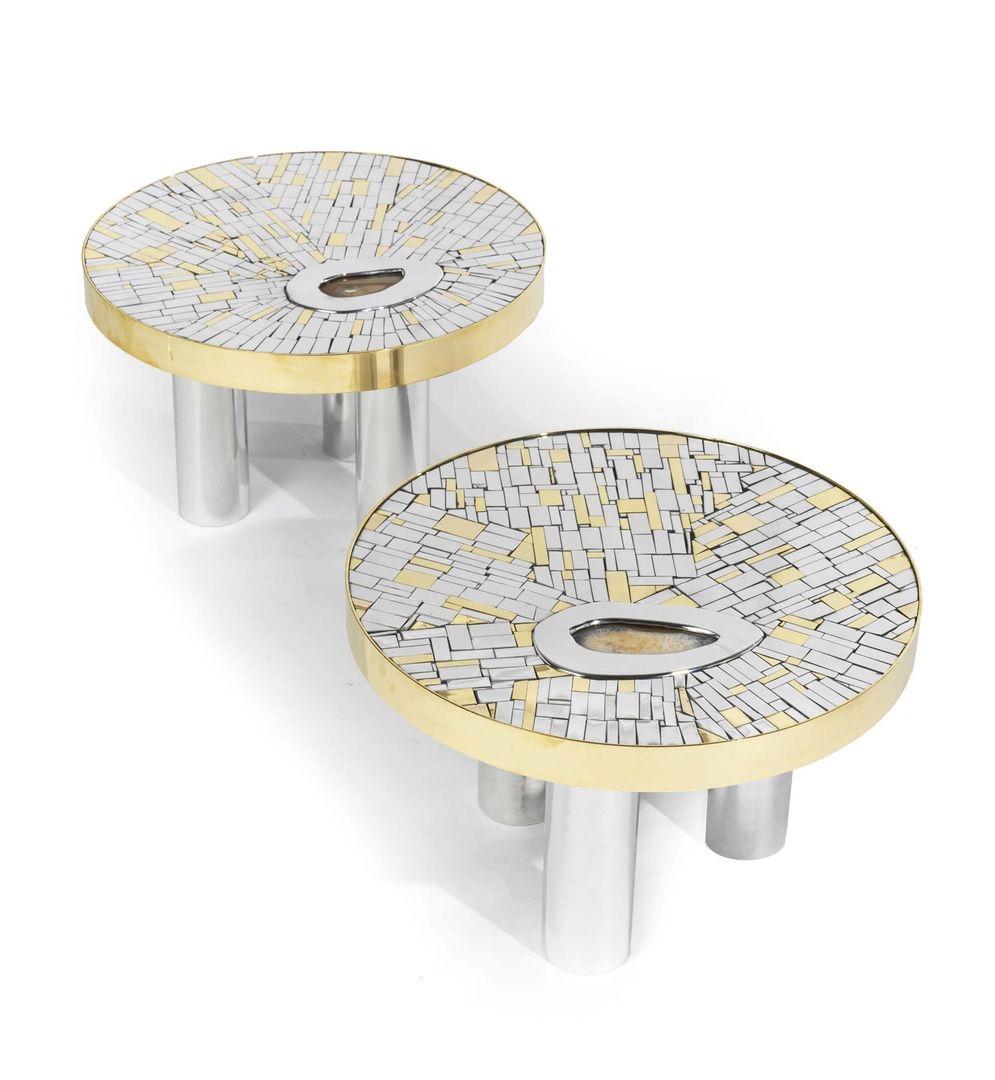 George Mathias | PAIR OF SOFA SIDE TABLES | MutualArt