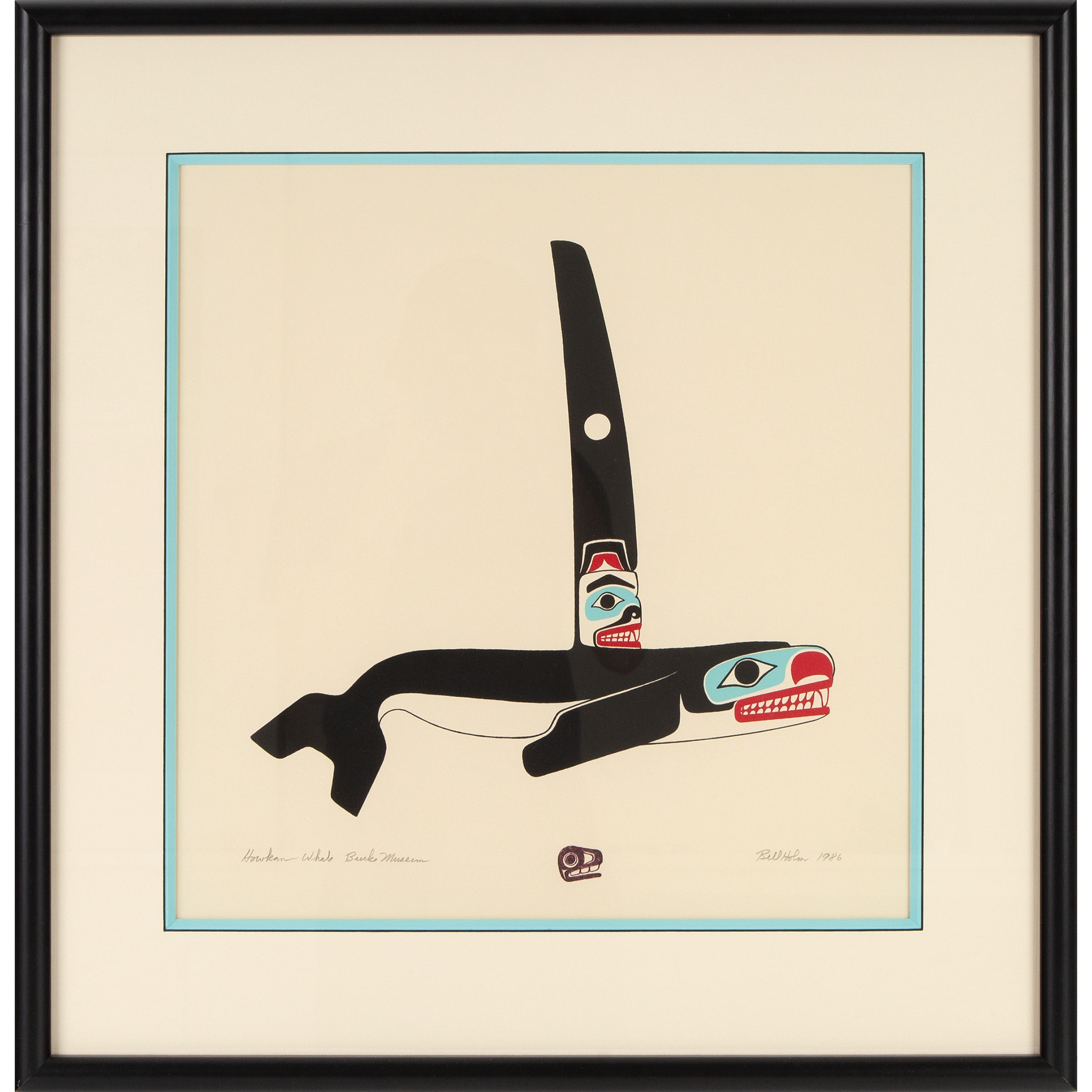 Bill Holm | HOWKAN WHALE, BURKE MUSEUM (1986) | MutualArt