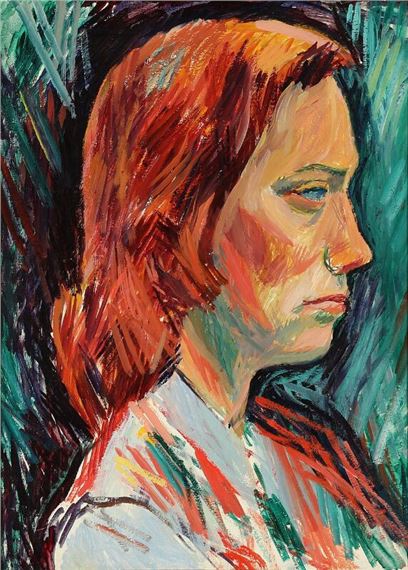 Niels William Scharff | Portrait (1948) | MutualArt