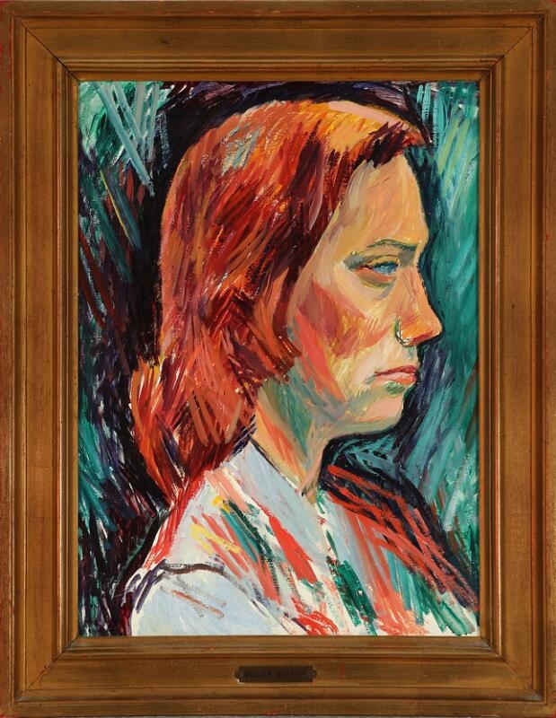 Niels William Scharff | Portrait (1948) | MutualArt