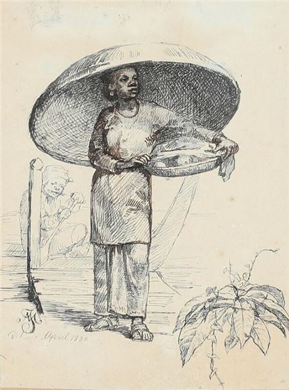 Anne Marie Jespersen | Girl from Borneo (1880) | MutualArt