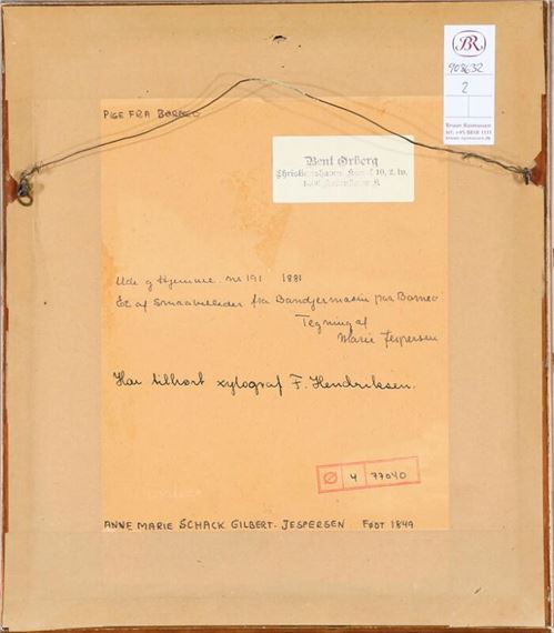 Anne Marie Jespersen | Girl from Borneo (1880) | MutualArt