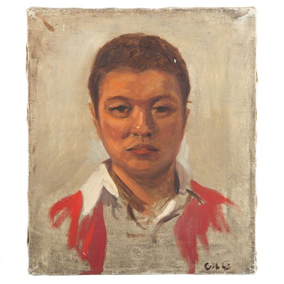 Nathaniel Gibbs | Portrait of a Young Man | MutualArt