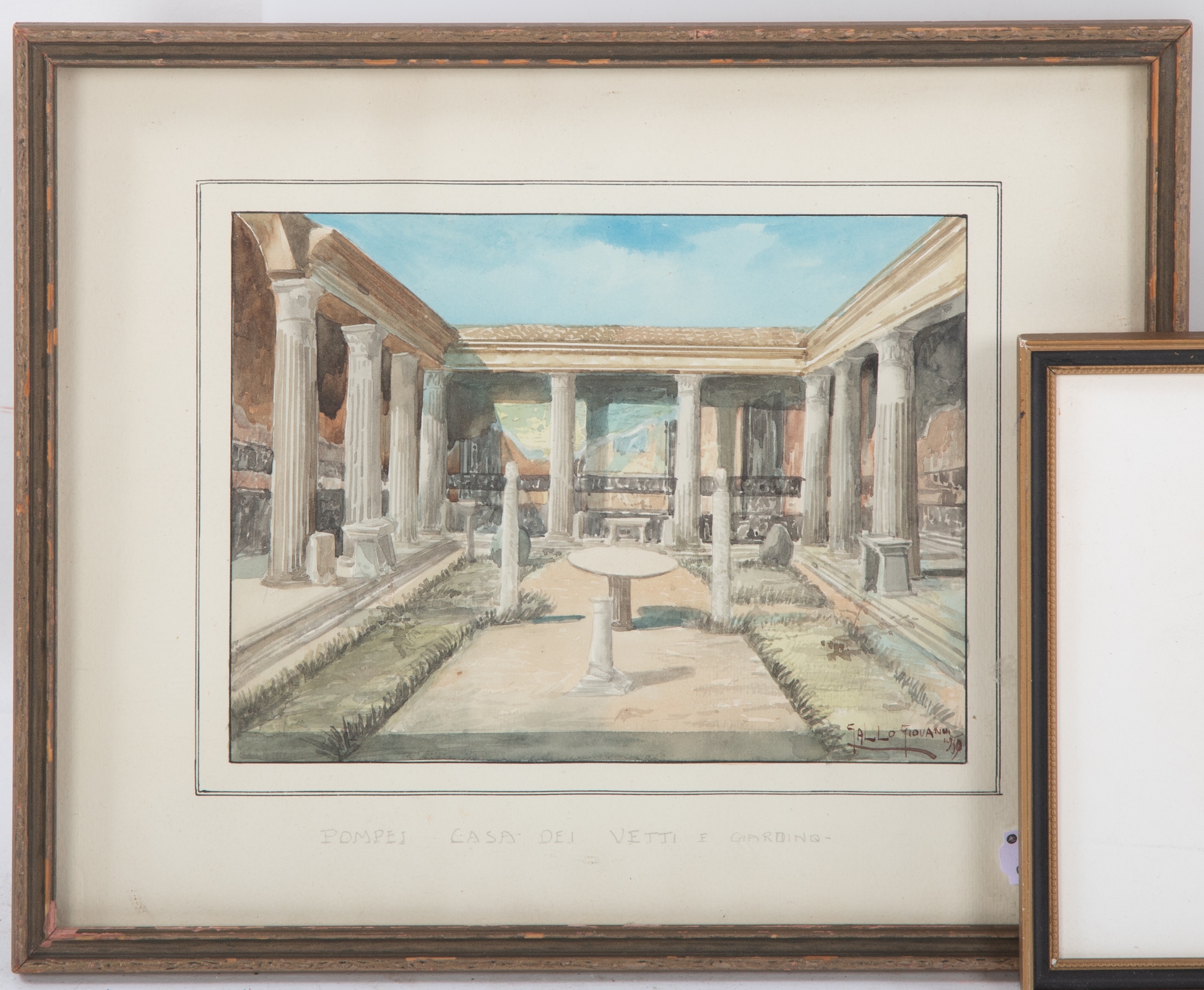Giovanni Gallo | 3 Framed of Pompeii | MutualArt