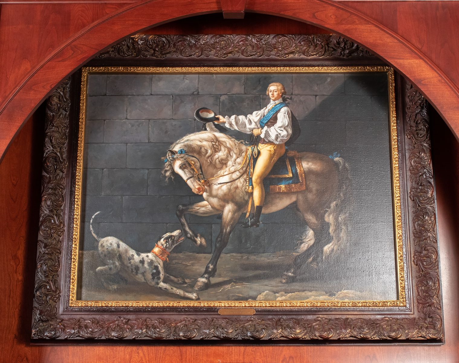 Jacques-Louis David | COUNT STANISLAS POTOCKI | MutualArt