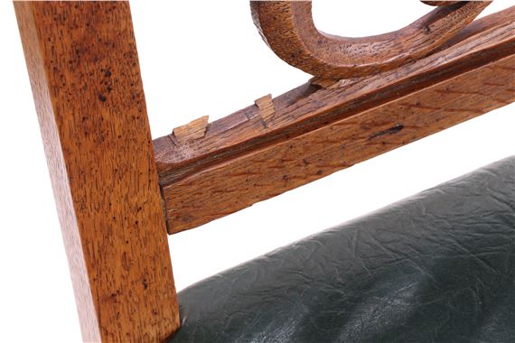 Arthur Heygate Mackmurdo | A set of eight Arts and Crafts oak dining ...