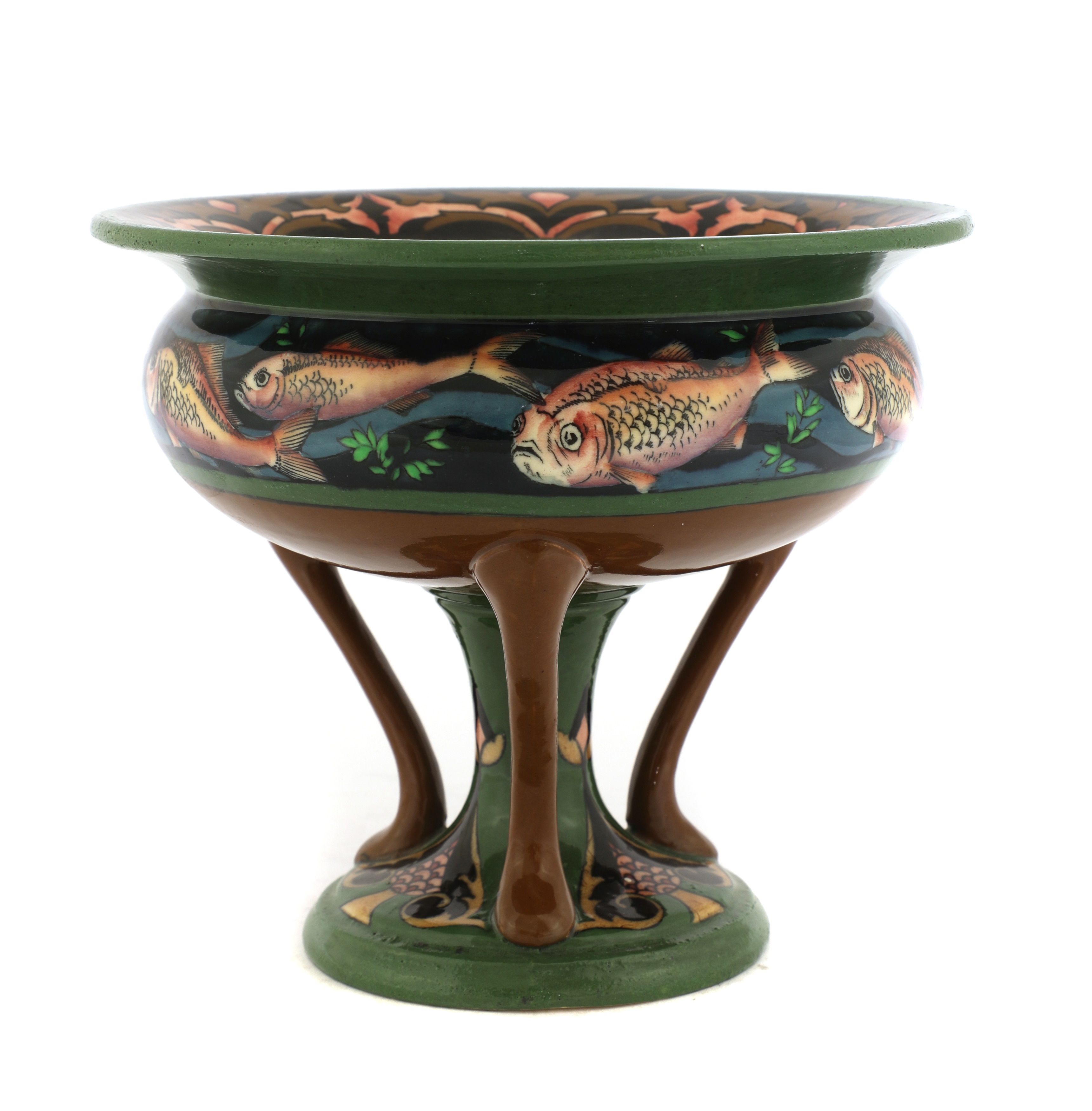 Frederick Hurten Rhead | A Foley 'Intarsio' pottery bowl | MutualArt