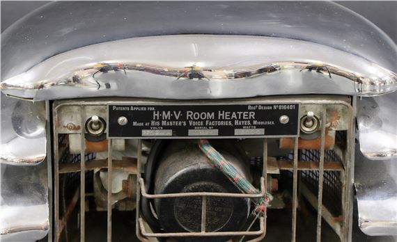 Christian Barman | A chrome plated 'HMV Room Heater' (1934) | MutualArt