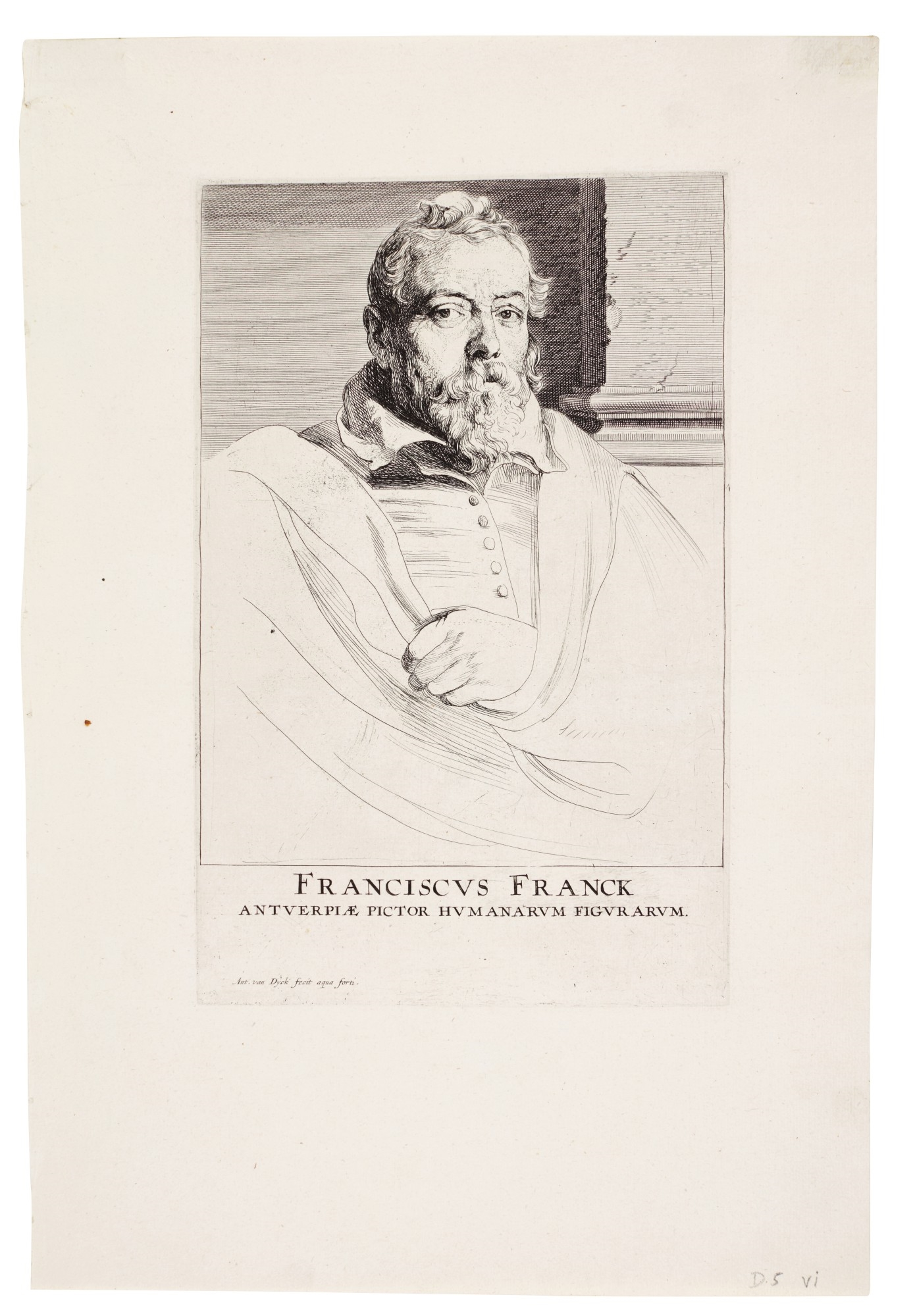 Anthony van Dyck | Adam van Noort (Hollstein, Mauquoy-Hendrickx 8; New ...