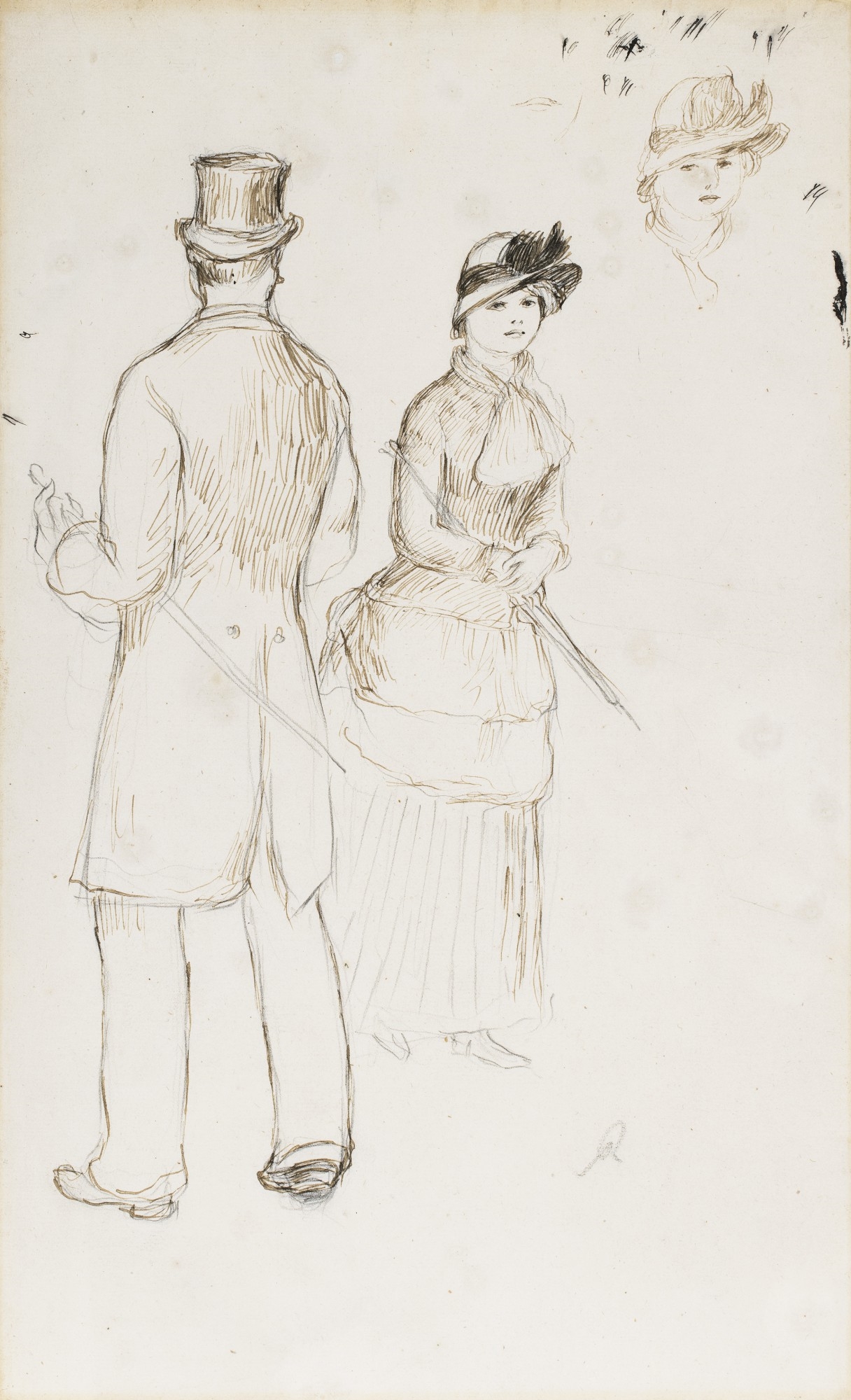 Pierre-Auguste Renoir | La danse à la campagne (1883) | MutualArt