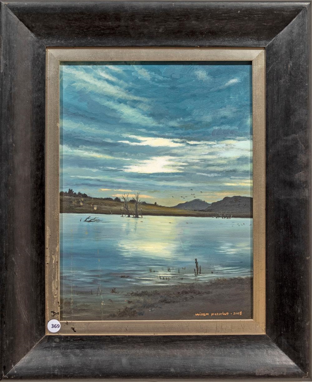 Willem Pretorius | Lake Landscape (2008) | MutualArt