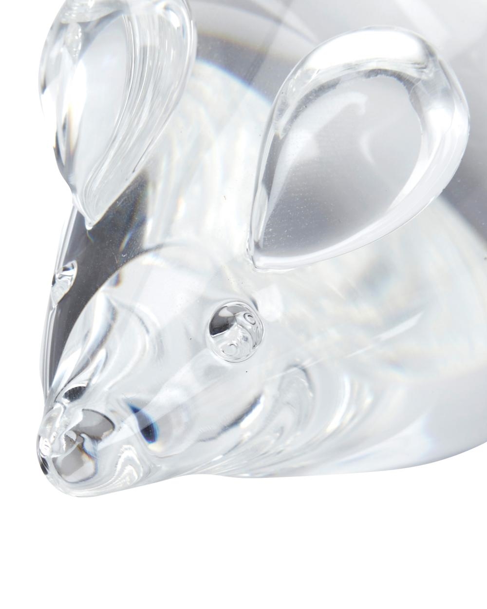 Steuben Glass | Four Steuben crystal and gem-set animal figures | MutualArt