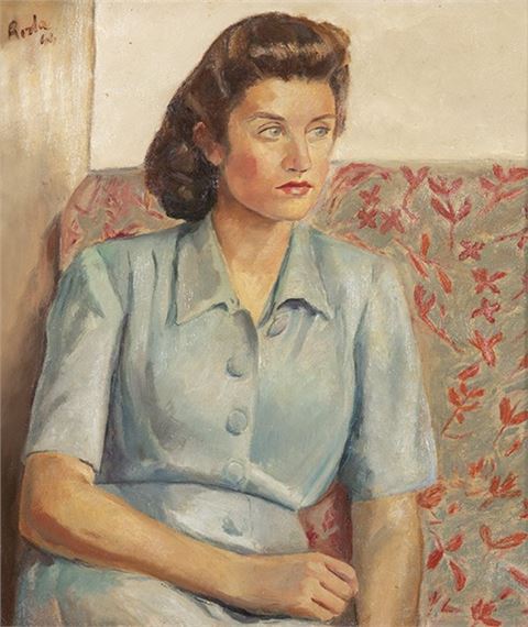 Juan Antonio Roda | Seated woman | MutualArt