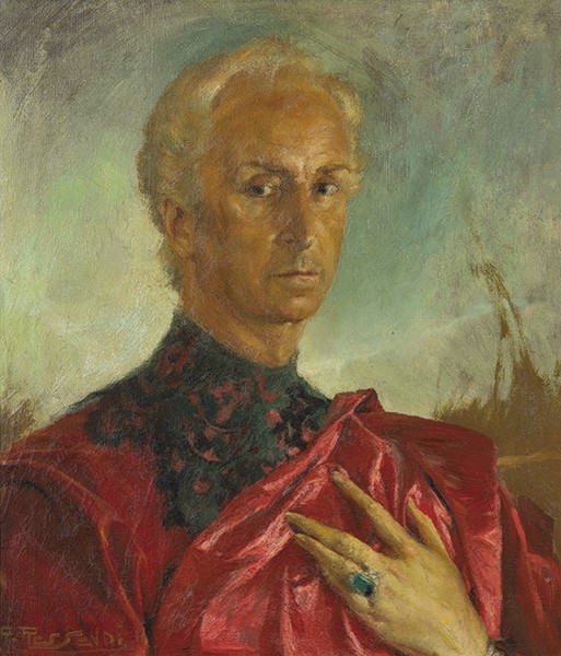 Baldomero Romero Ressendi | Male portrait | MutualArt