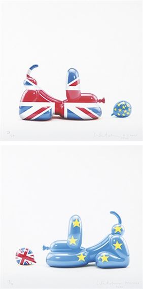 Whatshisname | Brexit Happy POPek Balloon Dog (2020) | MutualArt