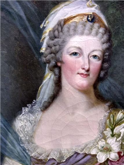Francois Dumont | Portrait of Marie Antoinette Queen of France (1755 ...