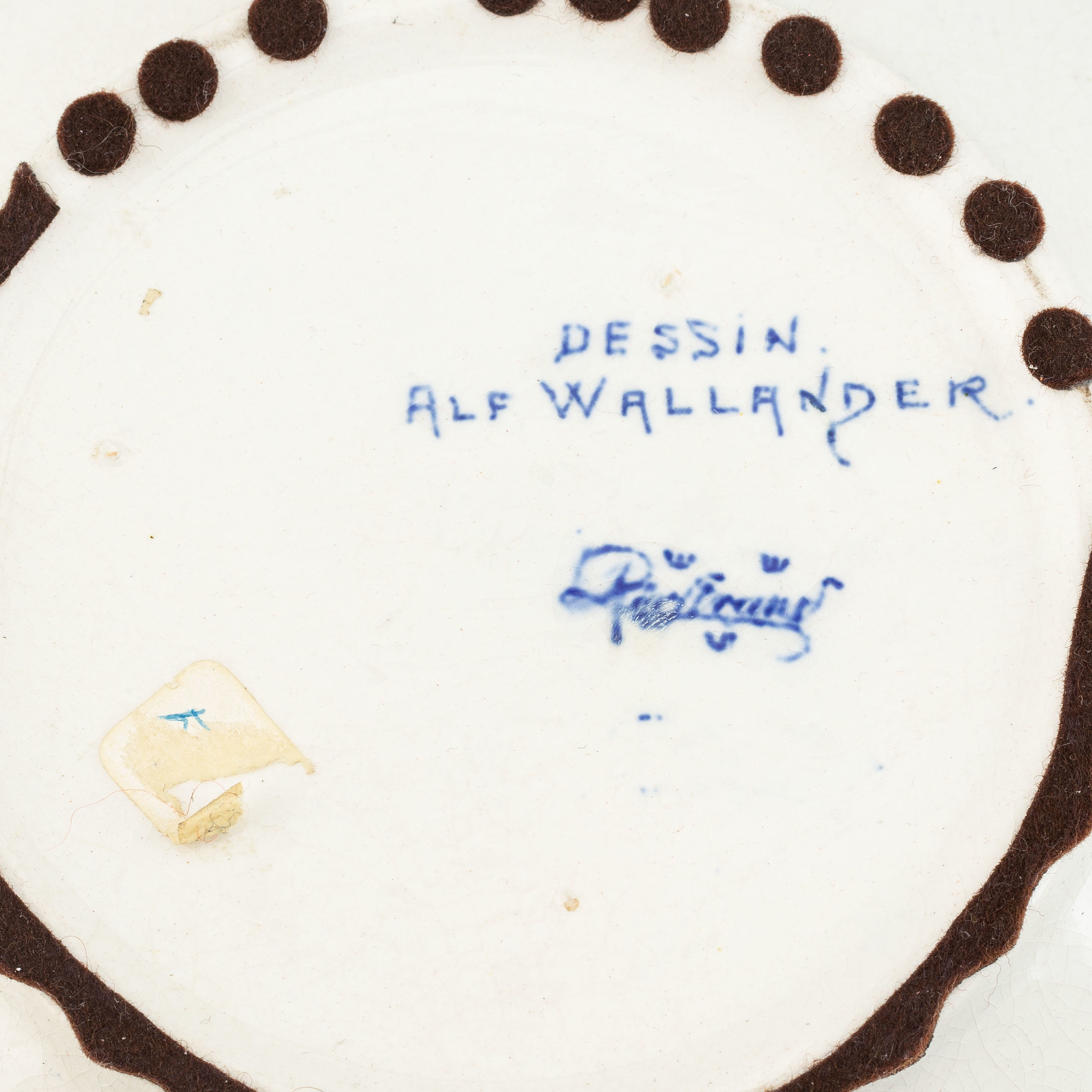 Alf Wallander | an Art Nouveau ceramic vase and box | MutualArt