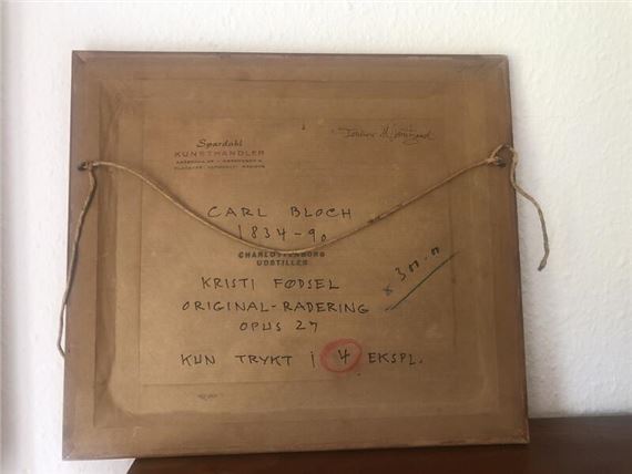 Carl Bloch | The birth of Jesus Christ (1881) | MutualArt