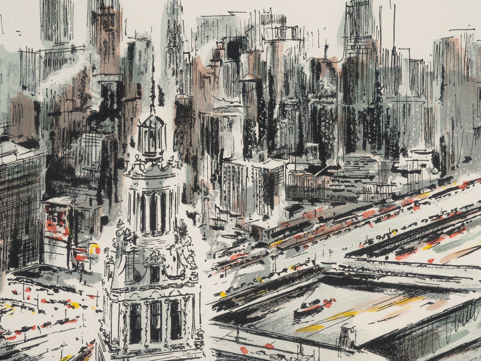 John Haymson | Chicago and Water Tower, Chicago | MutualArt