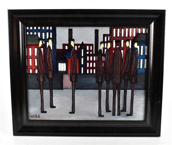 Nick Webb | 'Factory Walls' | MutualArt