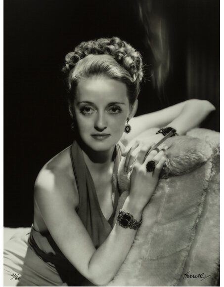 George Hurrell | Bette Davis, Posing for YOU Magazine in a new ...