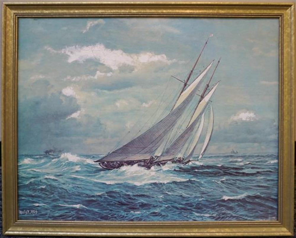 Johannes Holst | Sailboat | MutualArt