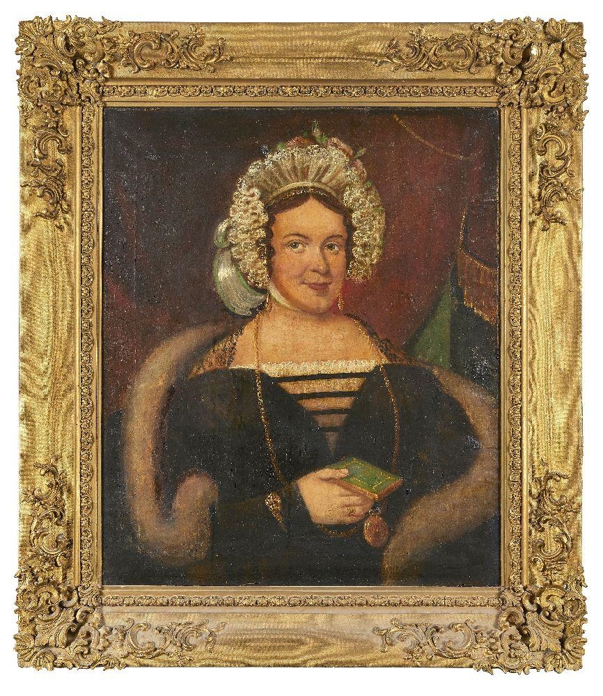 British School, 19th Century | Portrait of Miss Elizabeth Sarah ...