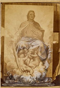 George Frederick Watts | Portrait of Emma Elizabeth Brandling, later ...