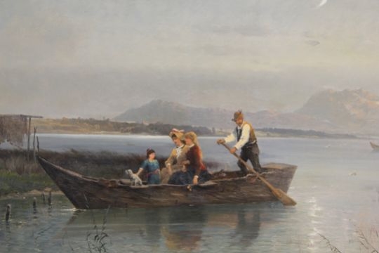 Conrad Wimmer | Überfahrt auf dem Chiemsee | MutualArt
