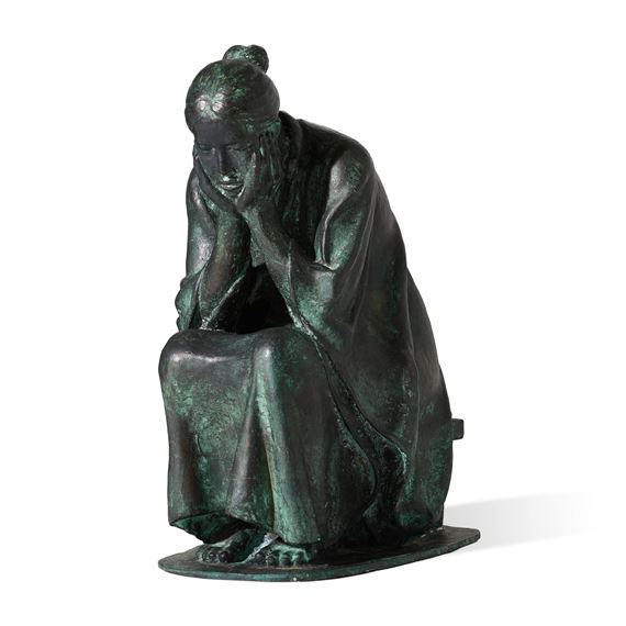 Felipe Castañeda | Seated Woman (1982) | MutualArt