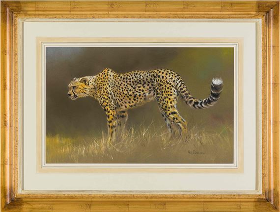 Paul Bosman | Standing Cheetah | MutualArt