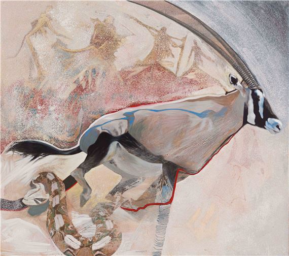 Mark Enslin | Oryx and Snake (1983) | MutualArt