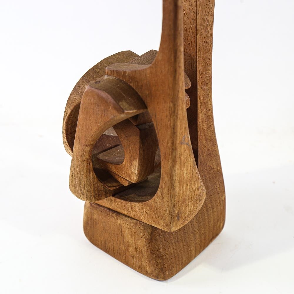 Brian Willsher | carved wood abstract sculpture (1986) | MutualArt