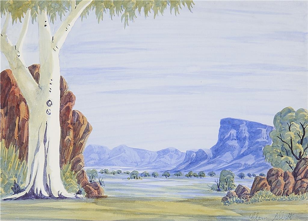 Clem Abbott | McDonnel Ranges | MutualArt