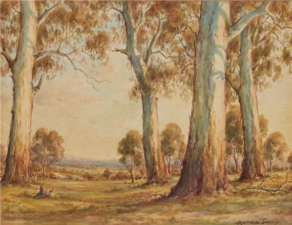 Arnold Jarvis | Red Gums | MutualArt